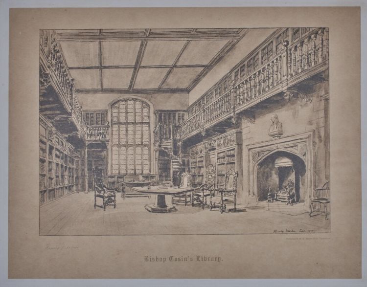 John Cosin and his library: Building the library