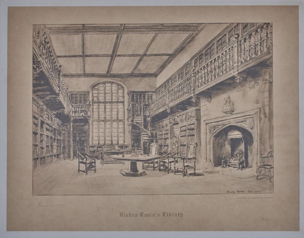 John Cosin and his library: Building the library