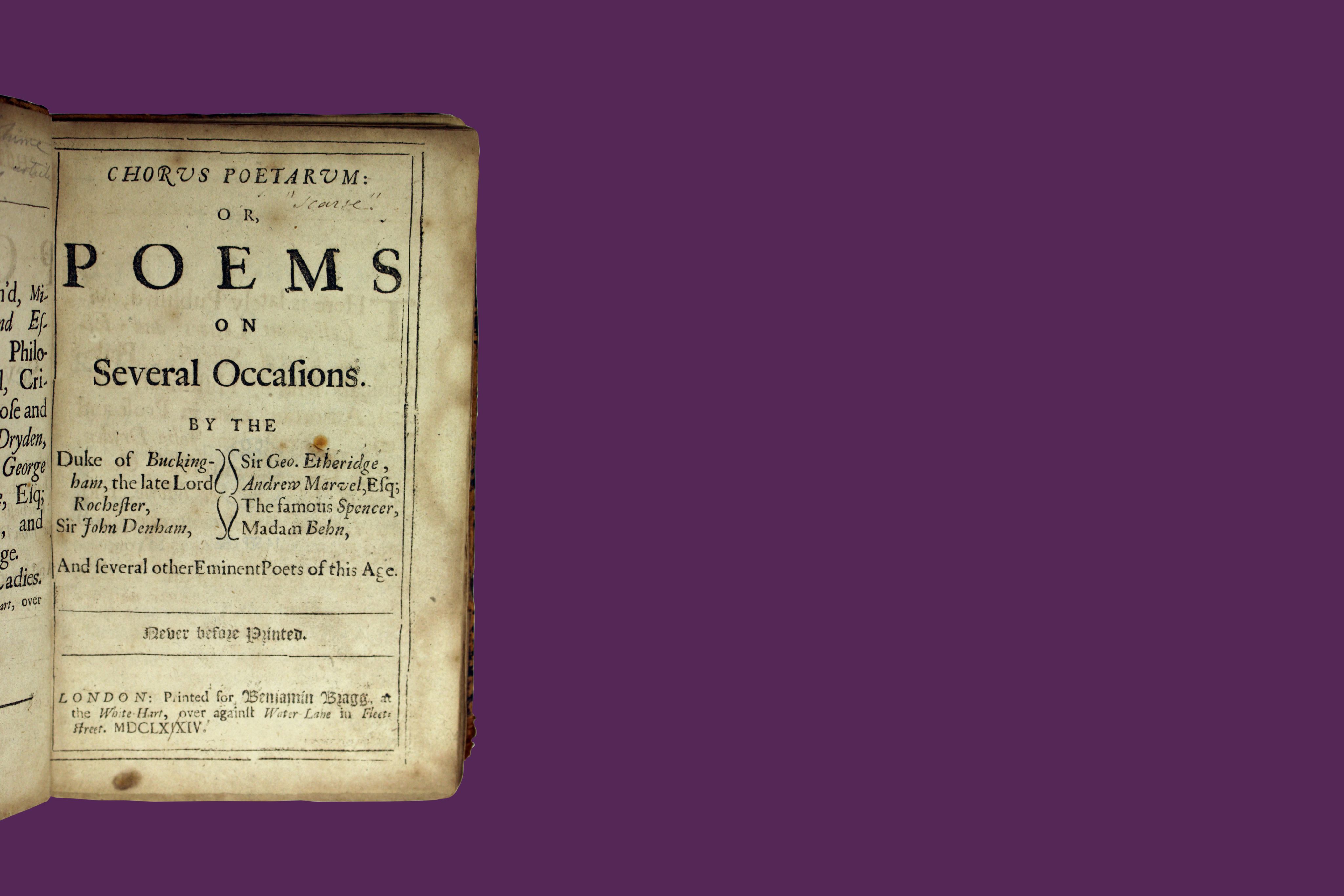 John Cosin and his library: The Roaring 1660s